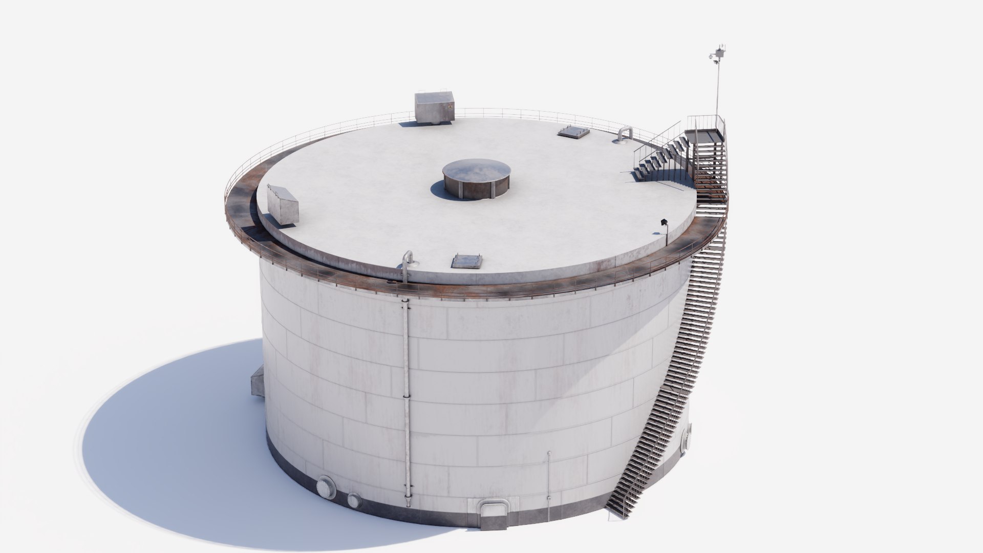 3D Water Tanks Bundle - TurboSquid 2511593