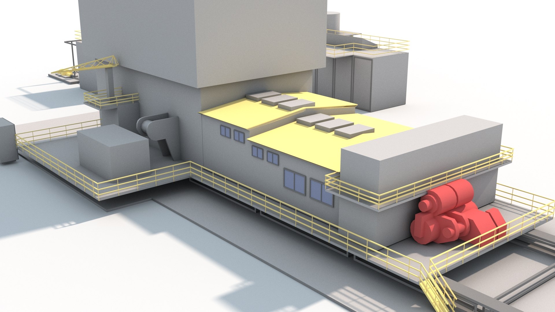 Oil Rig 3D Model - TurboSquid 2111472