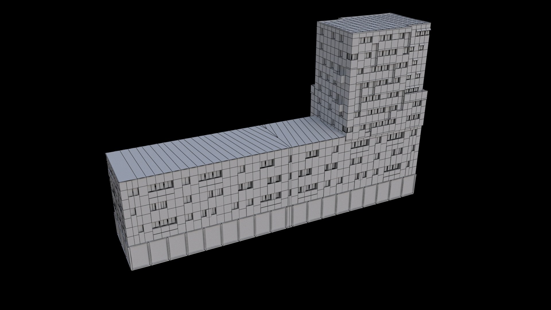 BuildingcontemporaryC 3D Model - TurboSquid 2312212