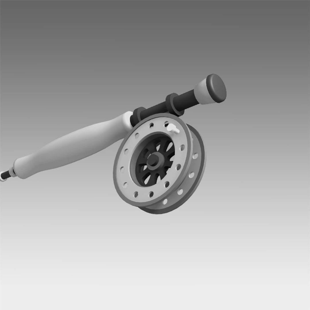 3d Model Fishing Rod