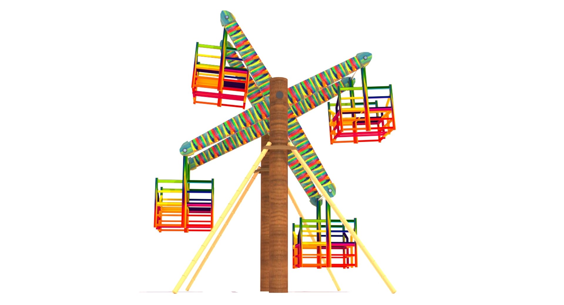 Asian Whirligig Nagor Dola 3D - TurboSquid 1510299