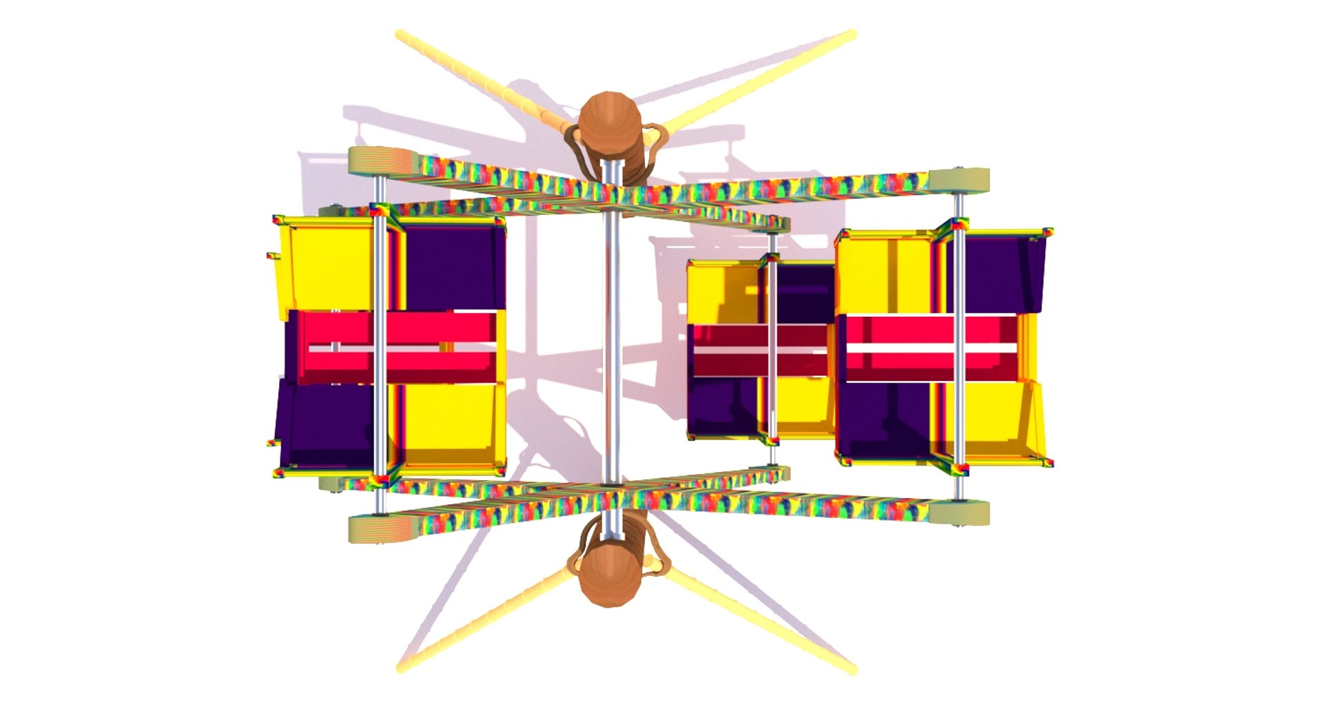 Asian Whirligig Nagor Dola 3D - TurboSquid 1510299