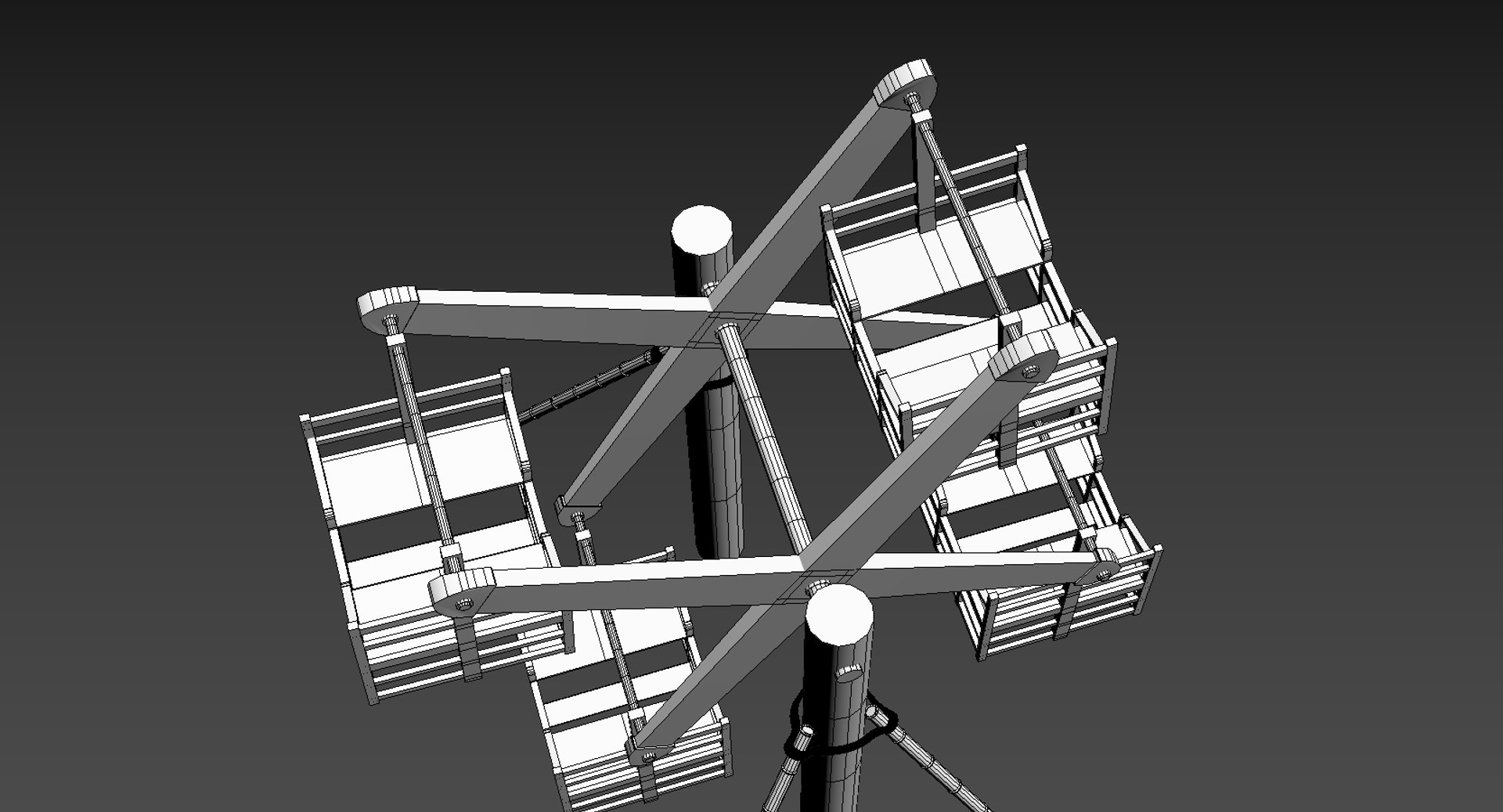 Asian Whirligig Nagor Dola 3D - TurboSquid 1510299