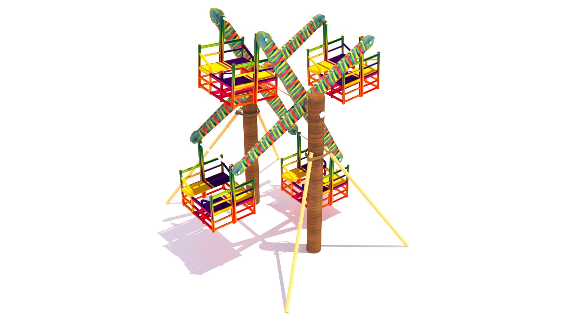 Asian Whirligig Nagor Dola 3D - TurboSquid 1510299