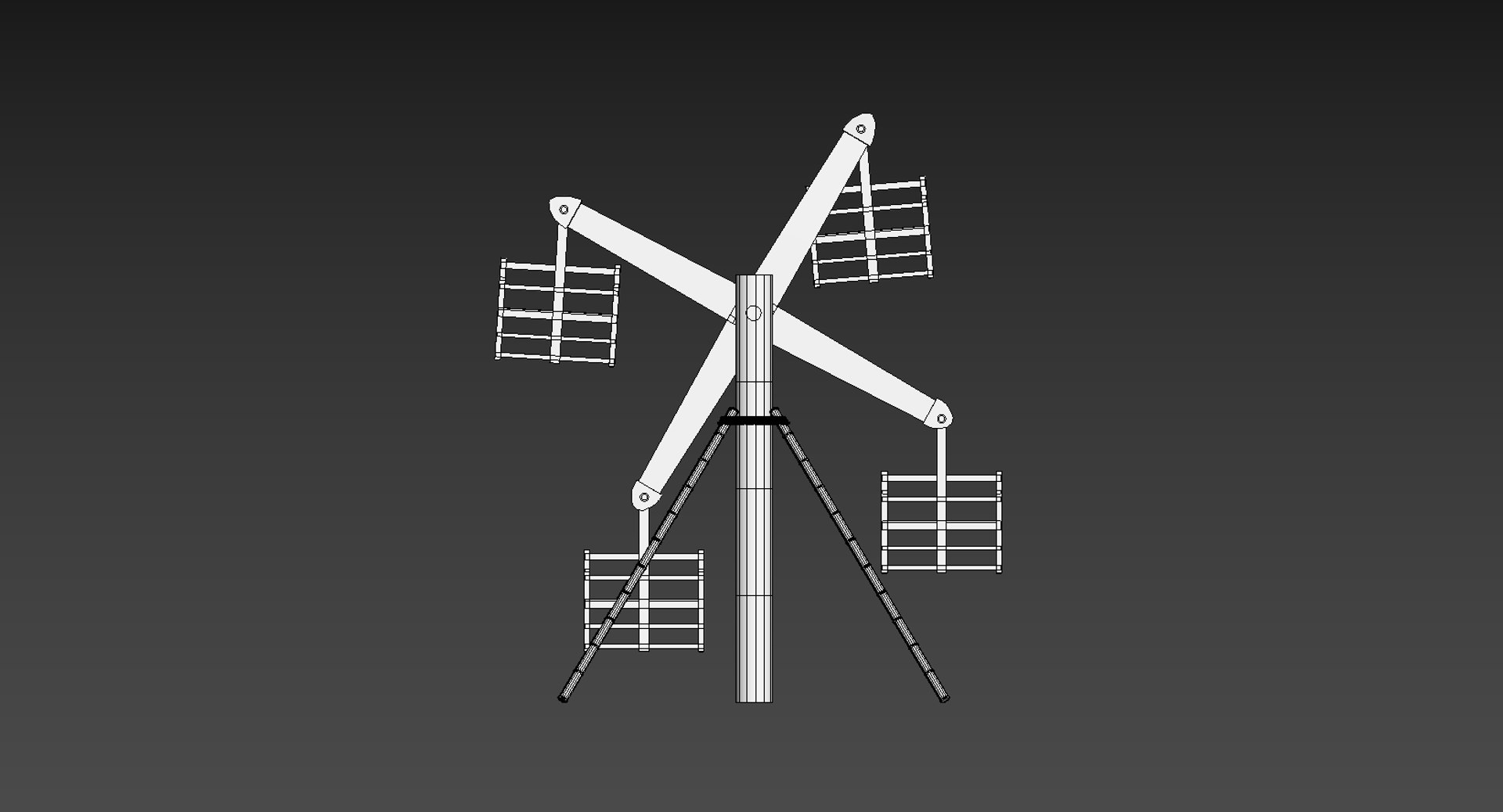 Asian Whirligig Nagor Dola 3D - TurboSquid 1510299