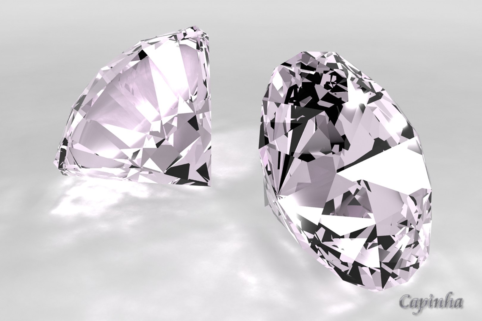 3d Diamond Caustic