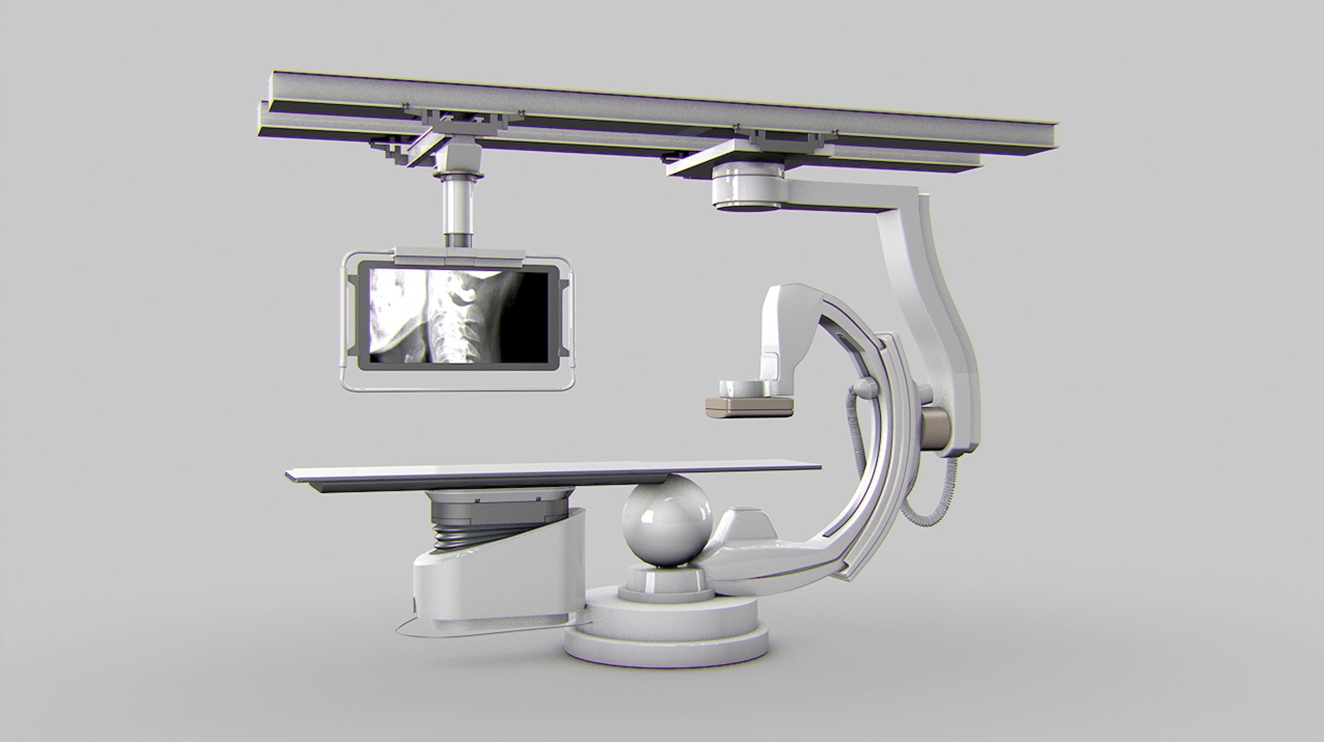 X-ray Machine 3d Model