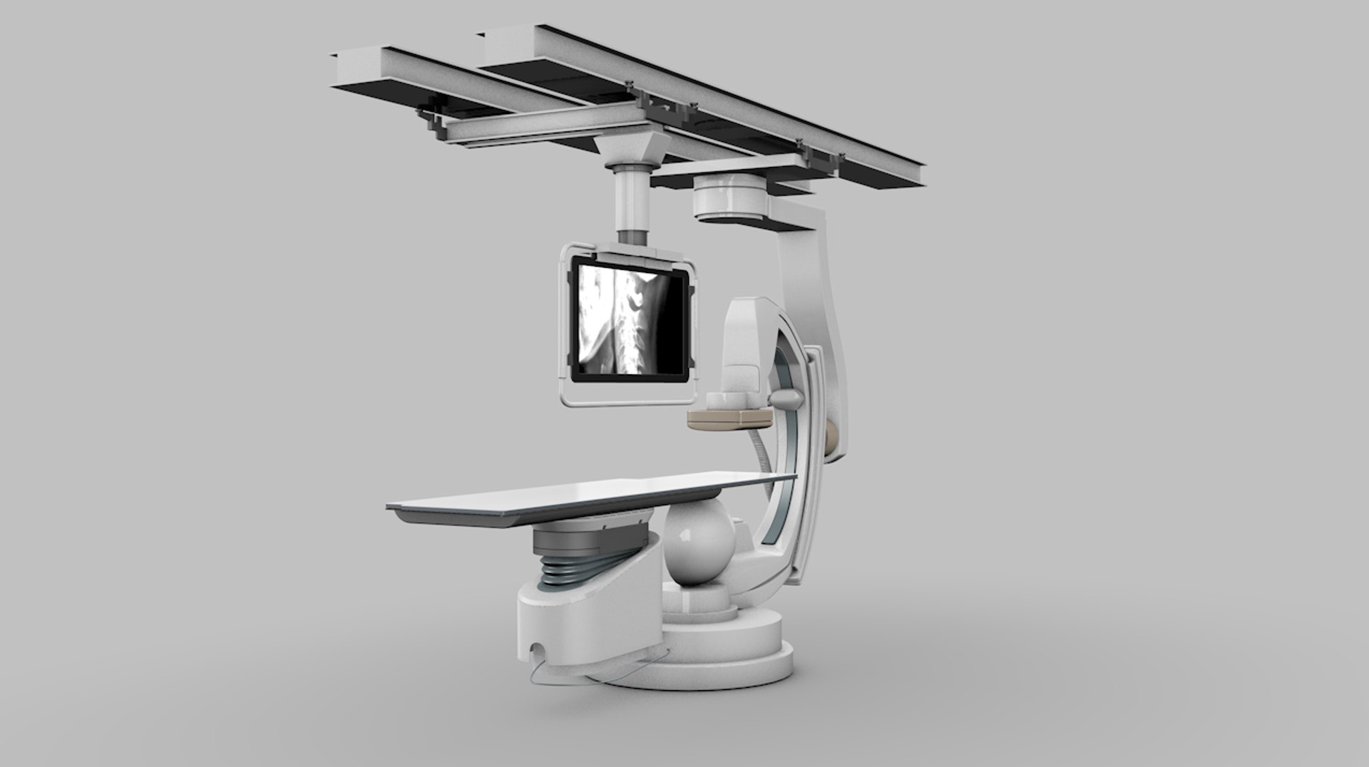 x-ray machine 3d model