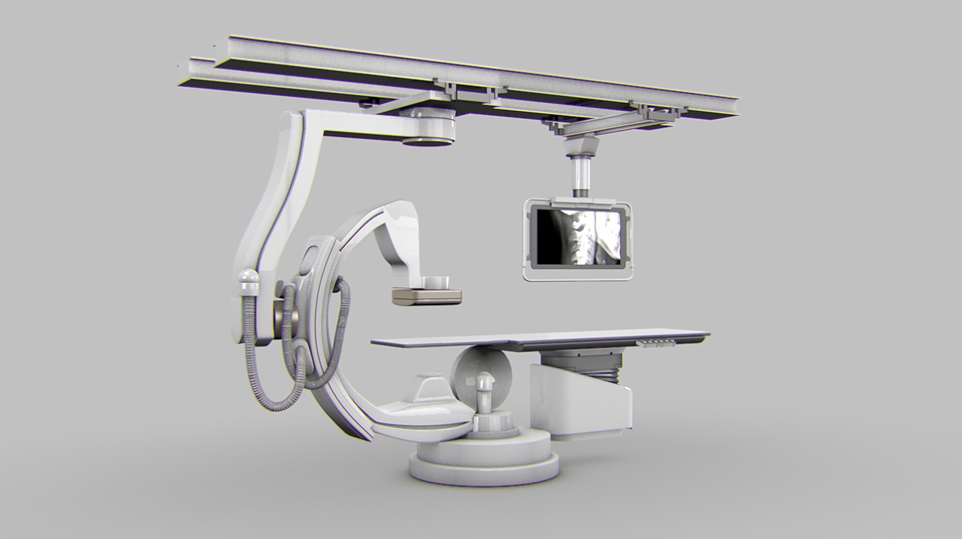 X-ray Machine 3d Model