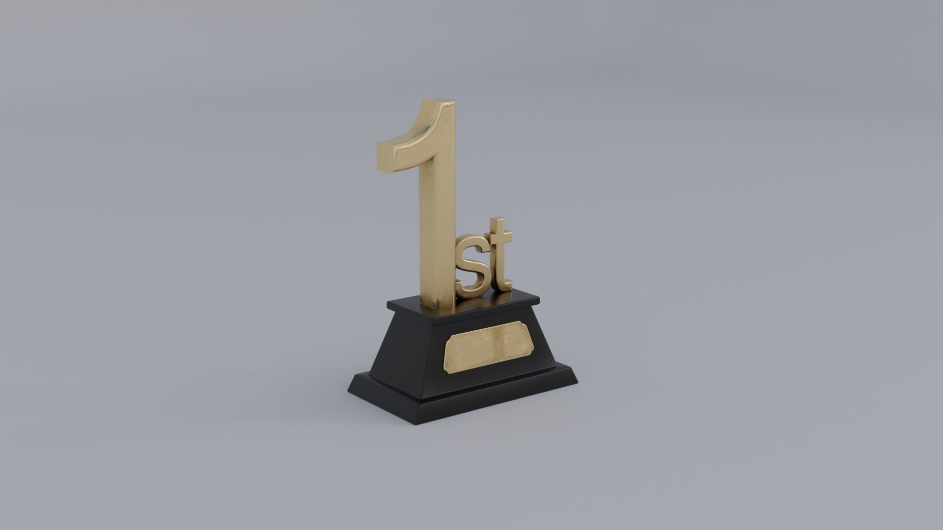 3D Model First Place Trophy - TurboSquid 2333184