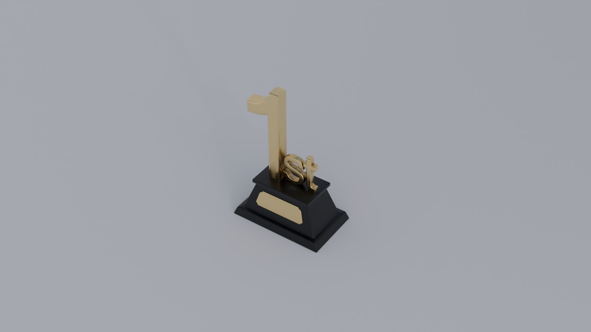 3D Model First Place Trophy - TurboSquid 2333184