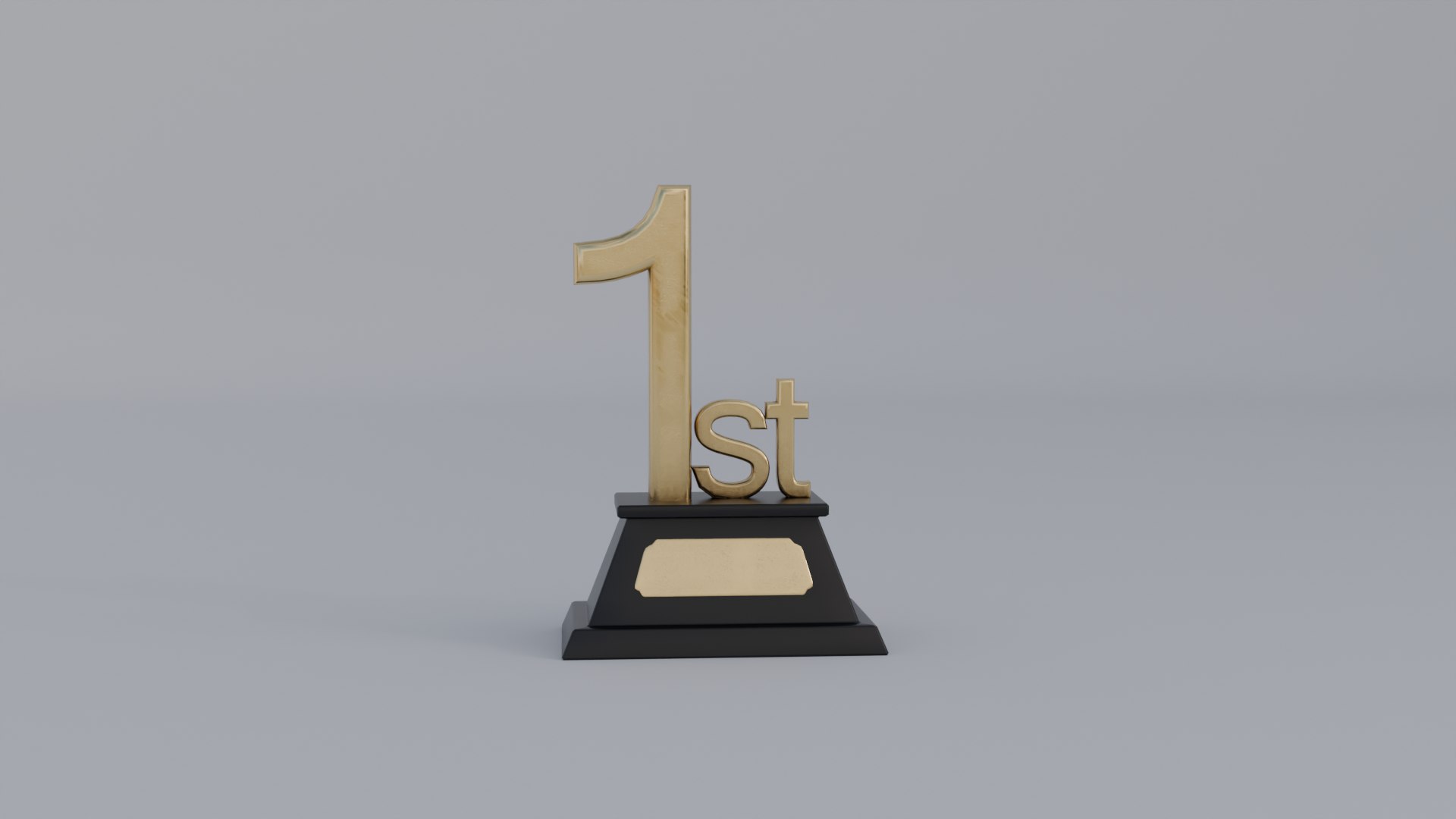 3D Model First Place Trophy - TurboSquid 2333184