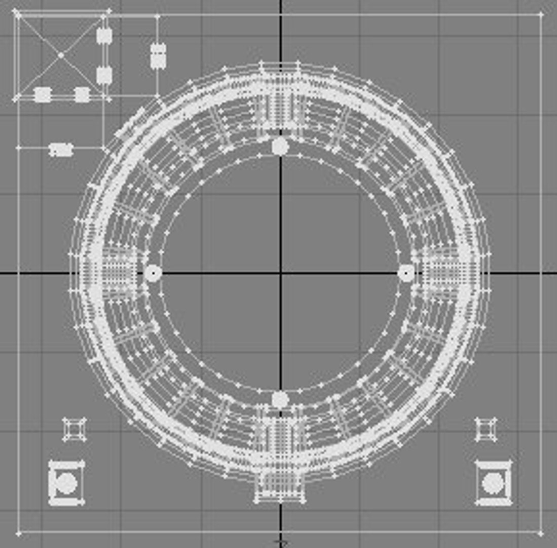 Roman Arena 3d Model