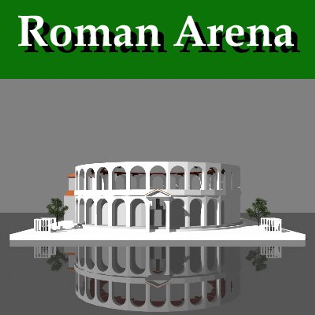 Roman Arena 3d Model