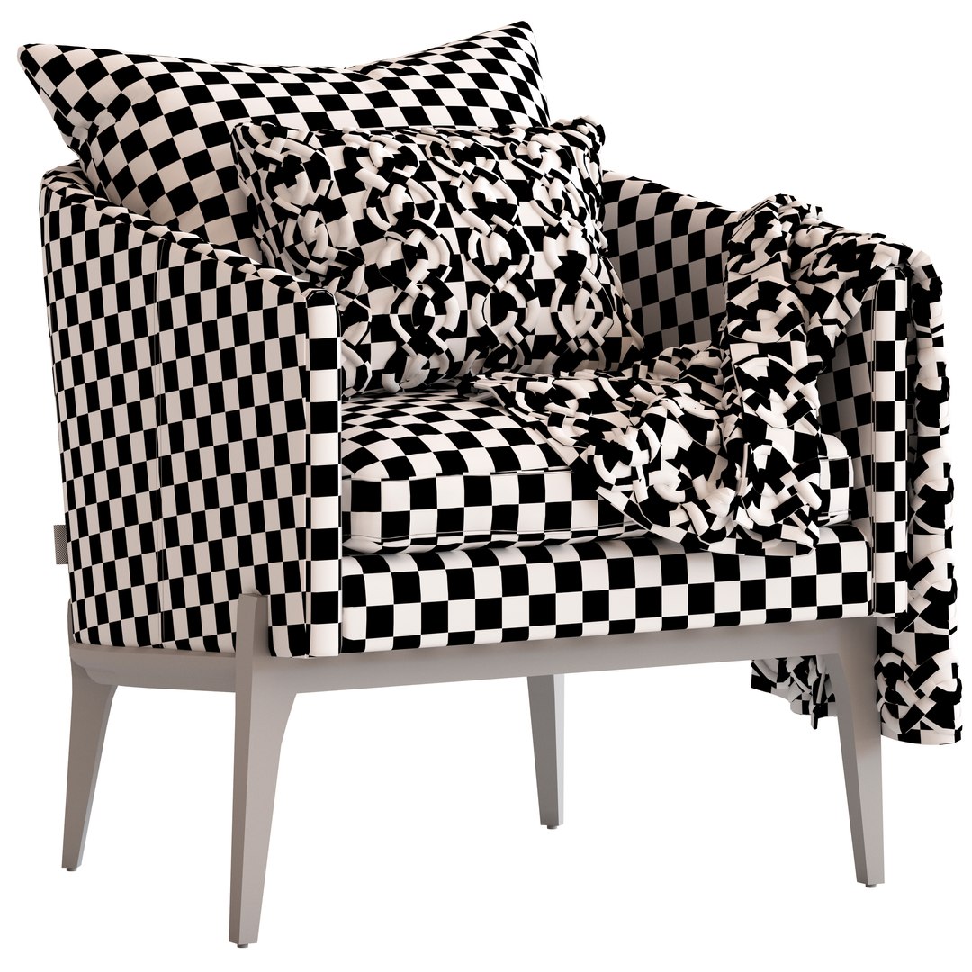 3D Coco Republic Miller Chair - TurboSquid 2166955