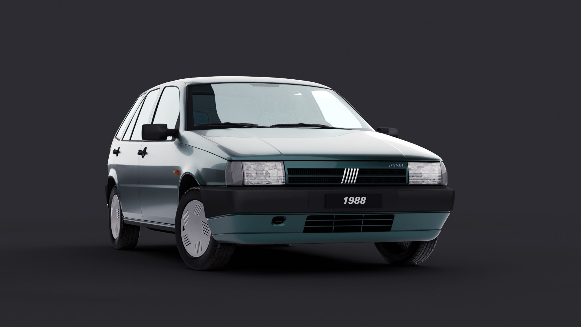 3D 1988 Fiat Tipo DGT - TurboSquid 2320784