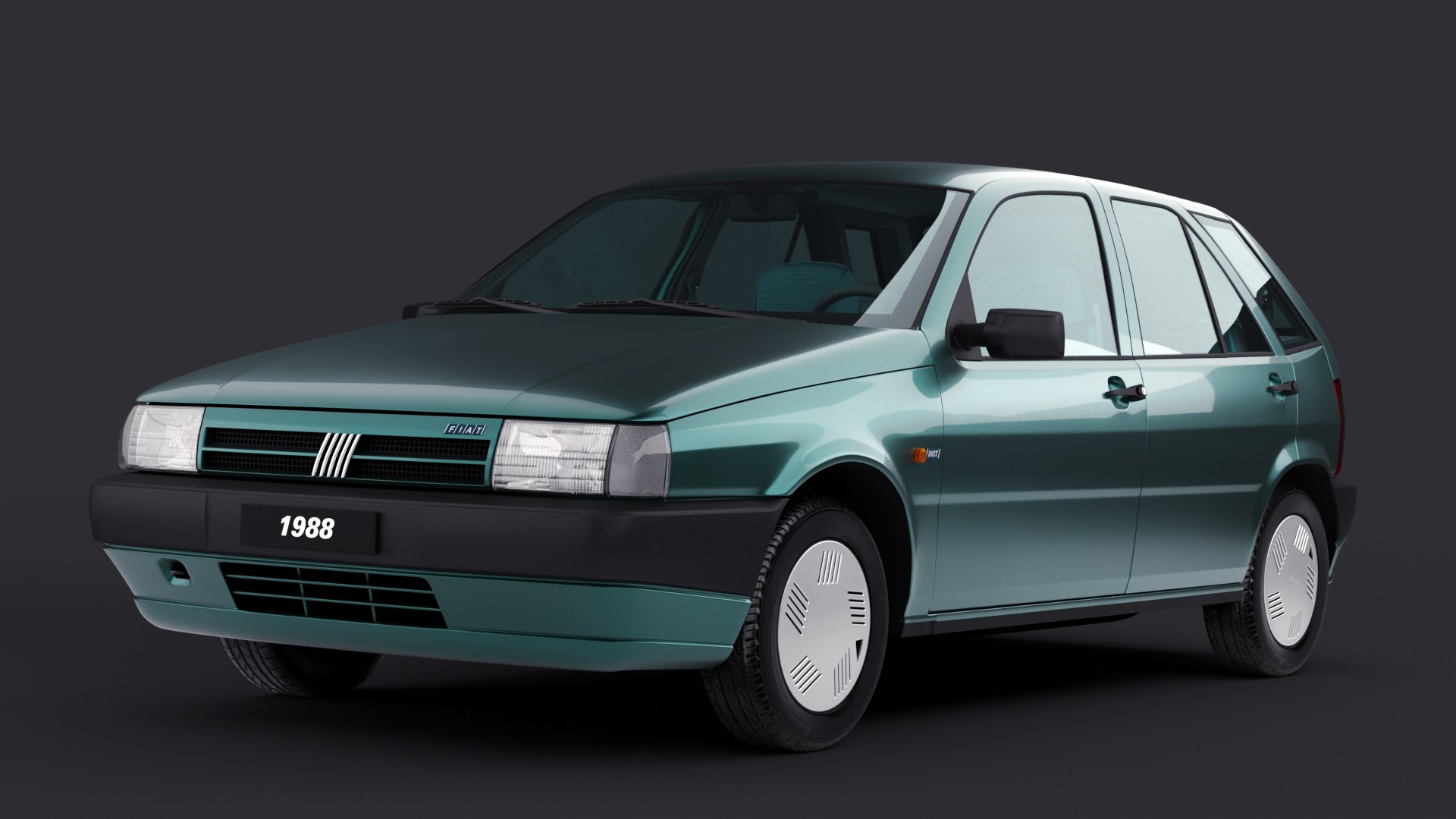 3D 1988 Fiat Tipo DGT - TurboSquid 2320784