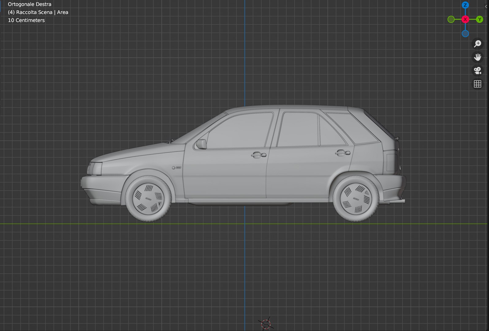 3D 1988 Fiat Tipo DGT - TurboSquid 2320784