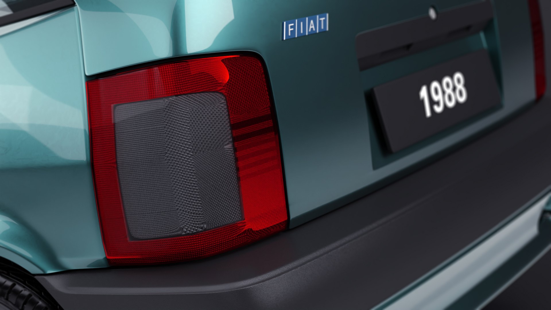 3D 1988 Fiat Tipo DGT - TurboSquid 2320784