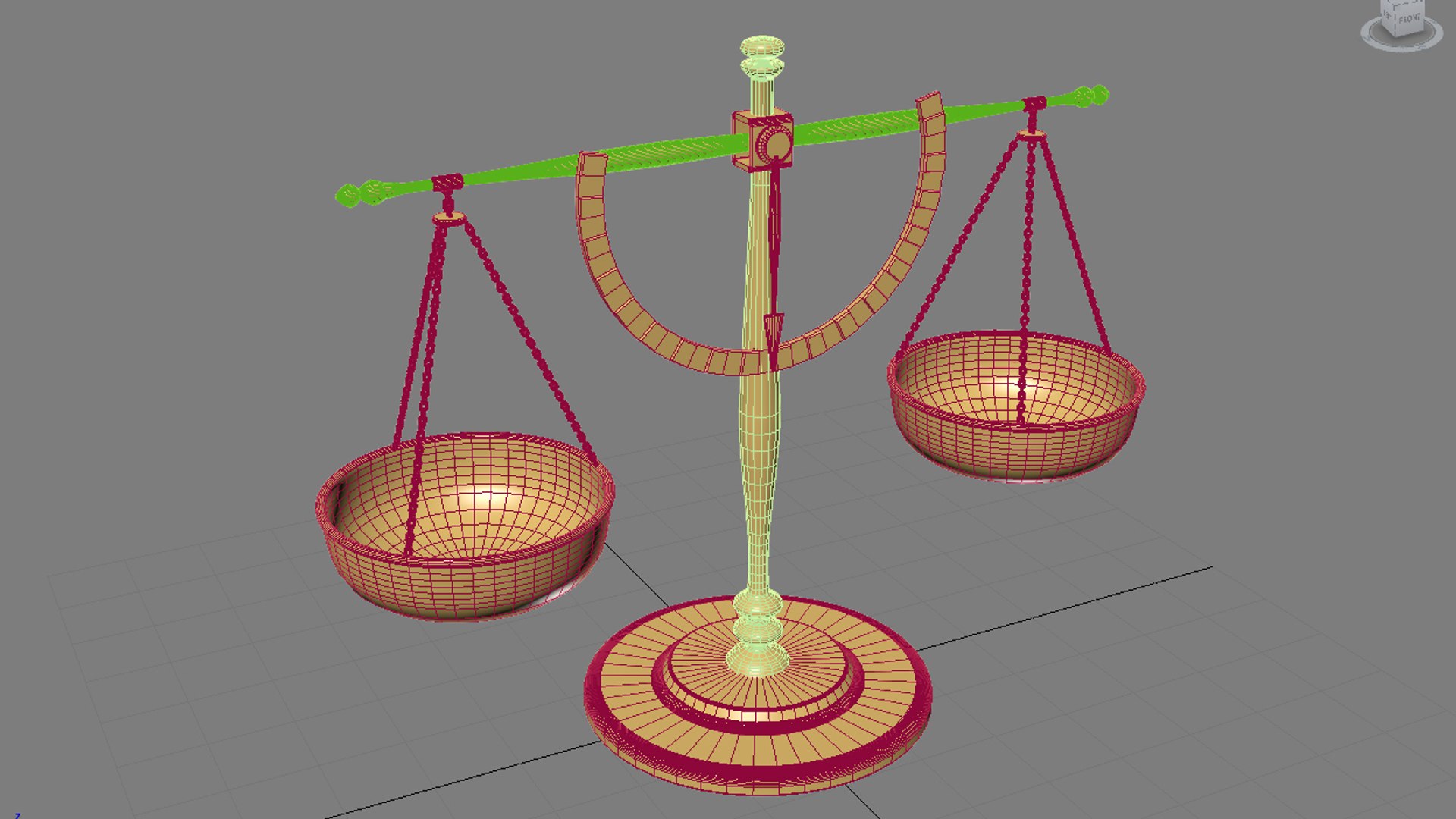 Scales Justice 3d Max