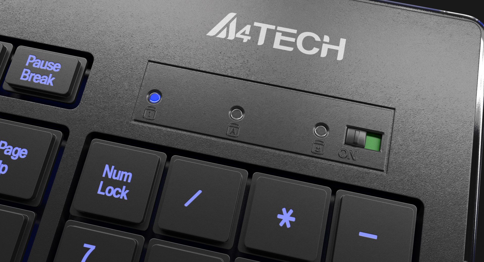 3D Model Realistic Keyboard A4tech Kd-800l - TurboSquid 1367066