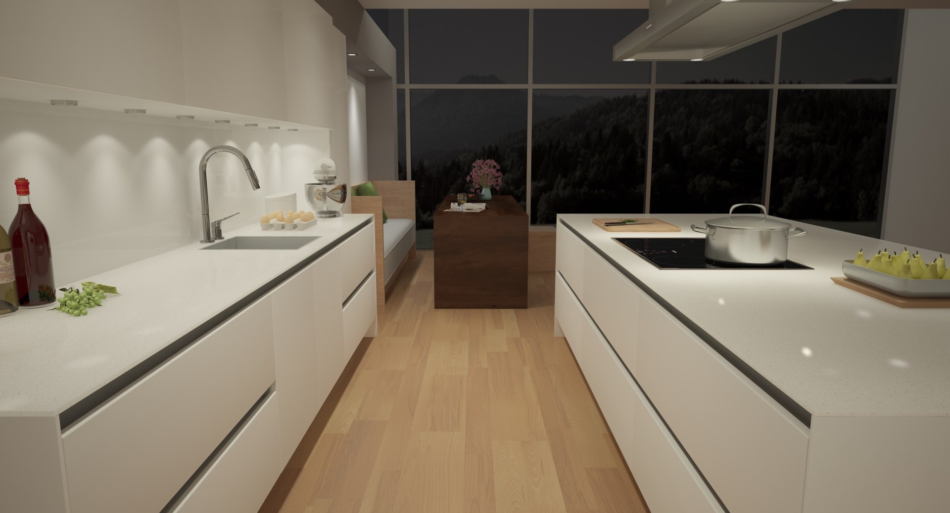 Dxf Kitchen Scene