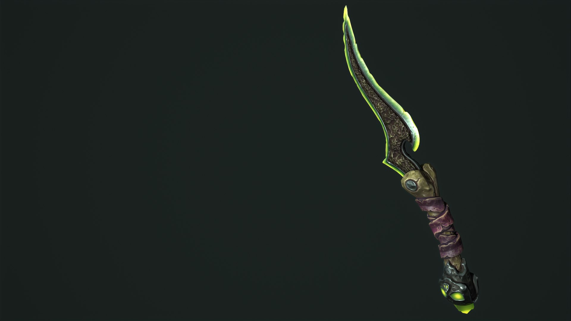 3D Undead dagger - TurboSquid 1940278