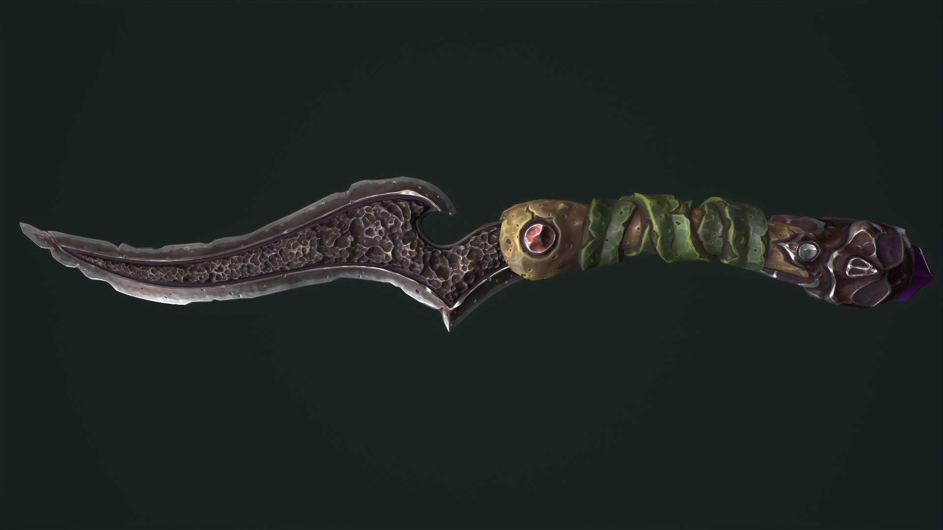 3D Undead dagger - TurboSquid 1940278