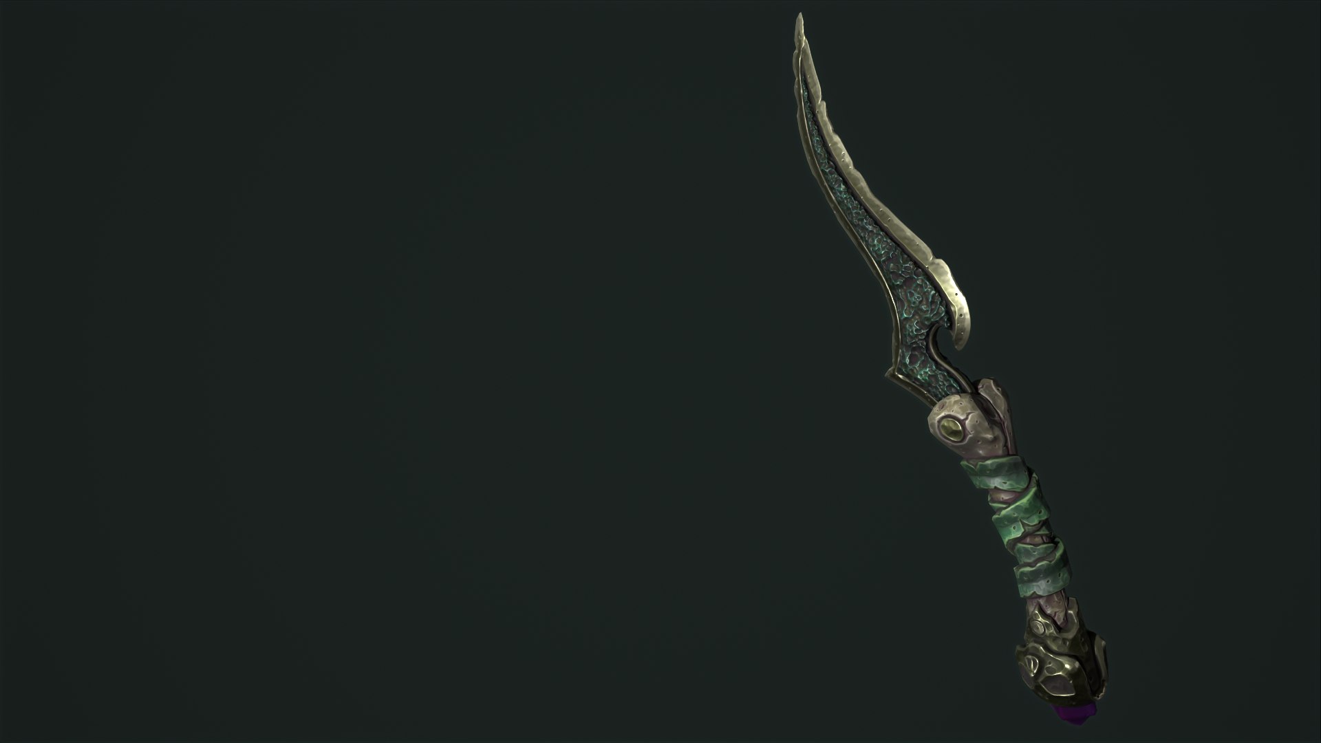 3D Undead dagger - TurboSquid 1940278