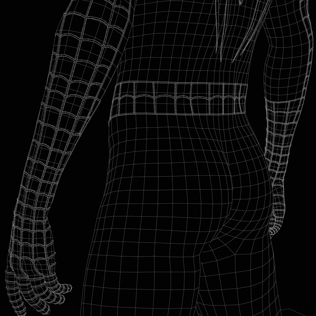 Spider-man sam raimi symbiote suit 3D model - TurboSquid 2108226