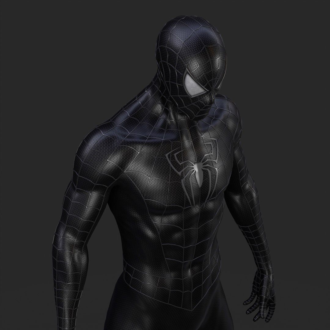 Spider-man sam raimi symbiote suit 3D model - TurboSquid 2108226