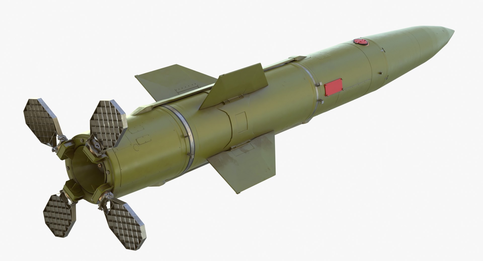 3D Model Realistic 9m79 1 Tochka - TurboSquid 1290693