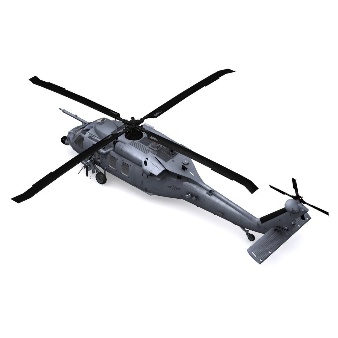 3ds Pave Hawk Helicopter