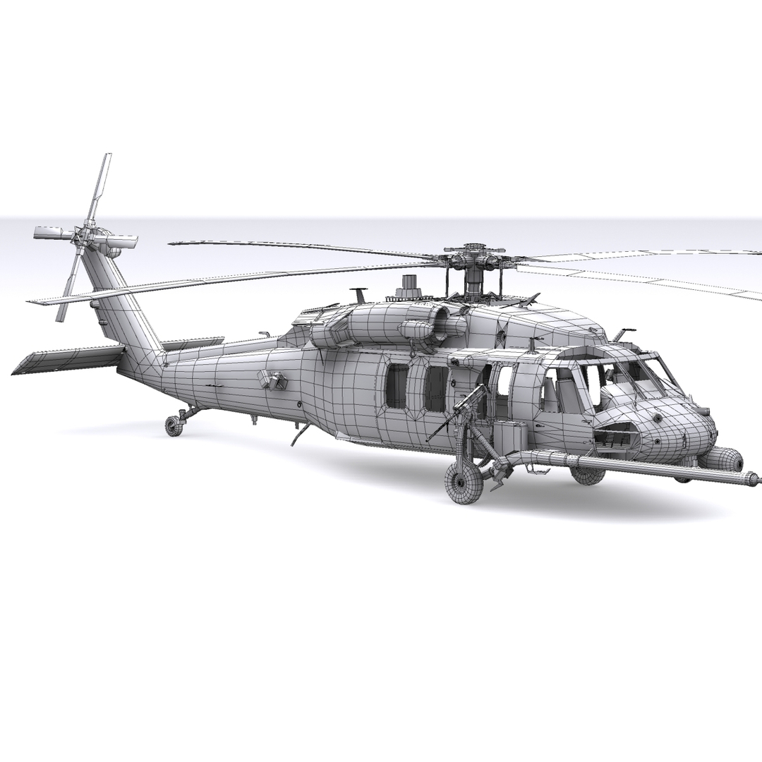 3ds pave hawk helicopter