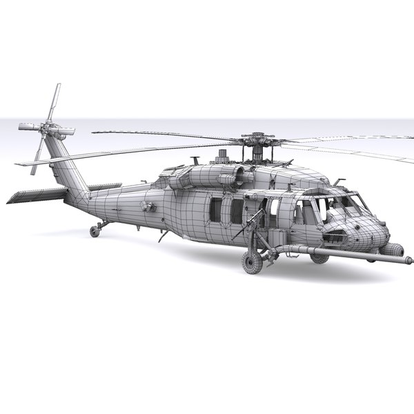 3ds pave hawk helicopter