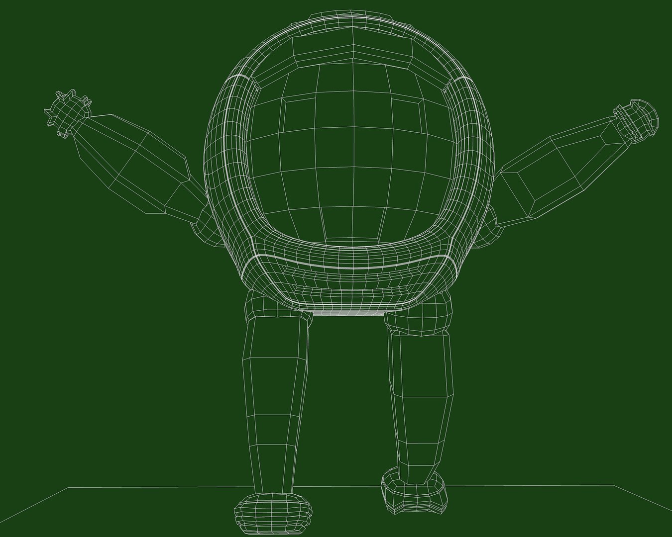 Space character 3D model | 1142053 | TurboSquid