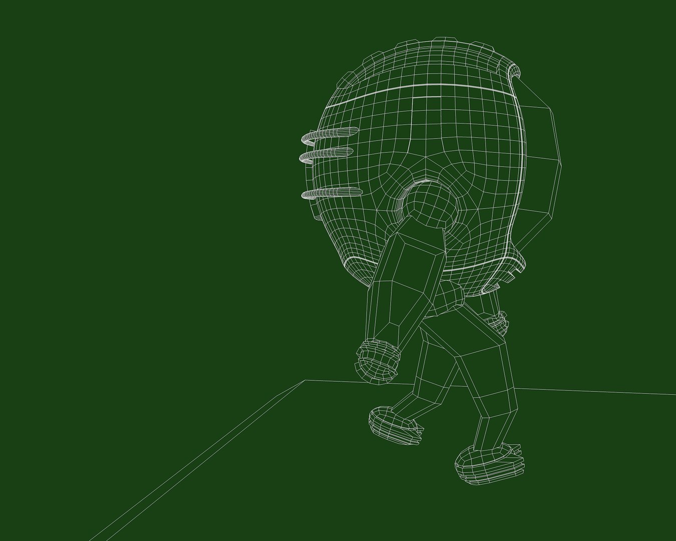 Space character 3D model | 1142053 | TurboSquid