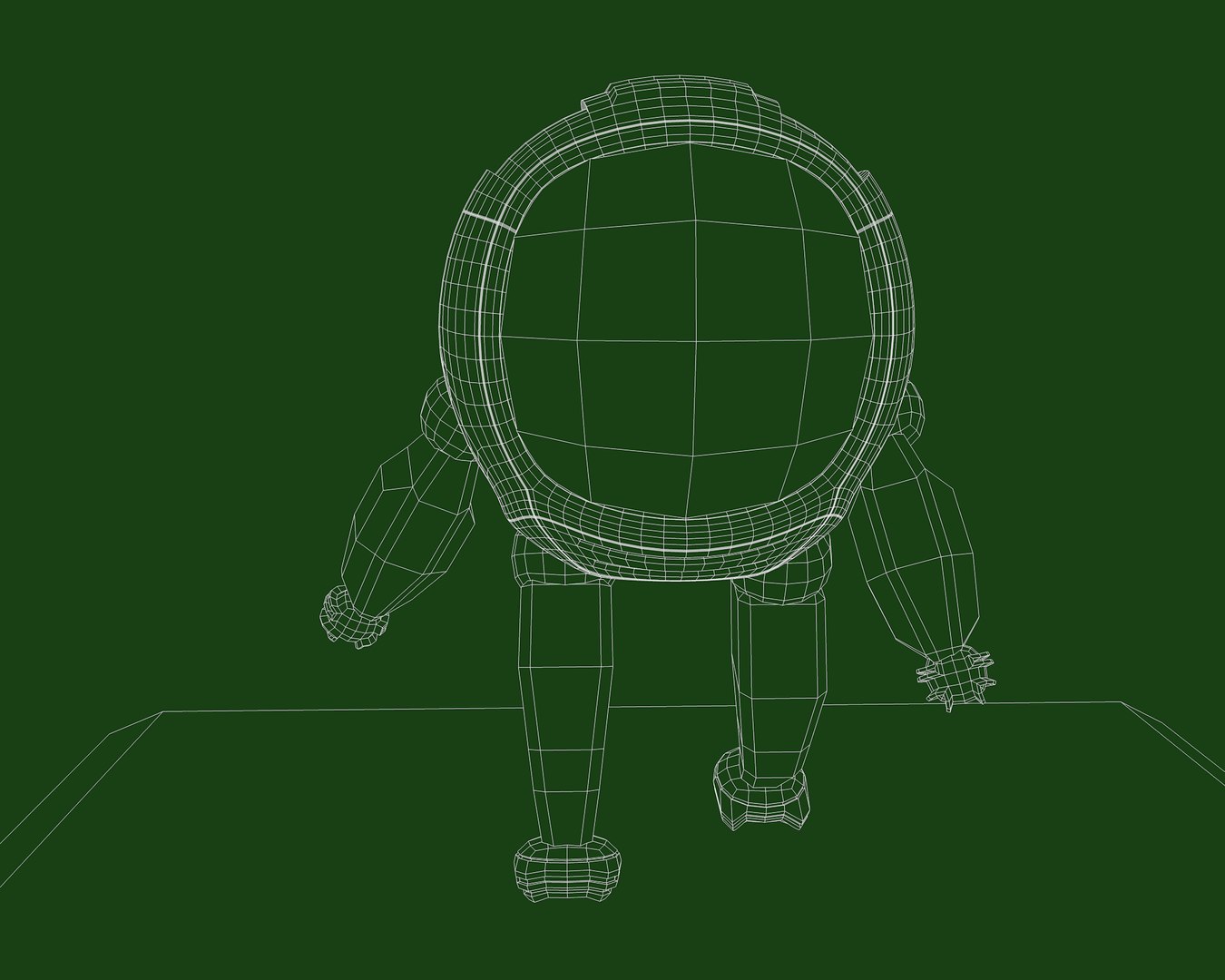 Space character 3D model | 1142053 | TurboSquid