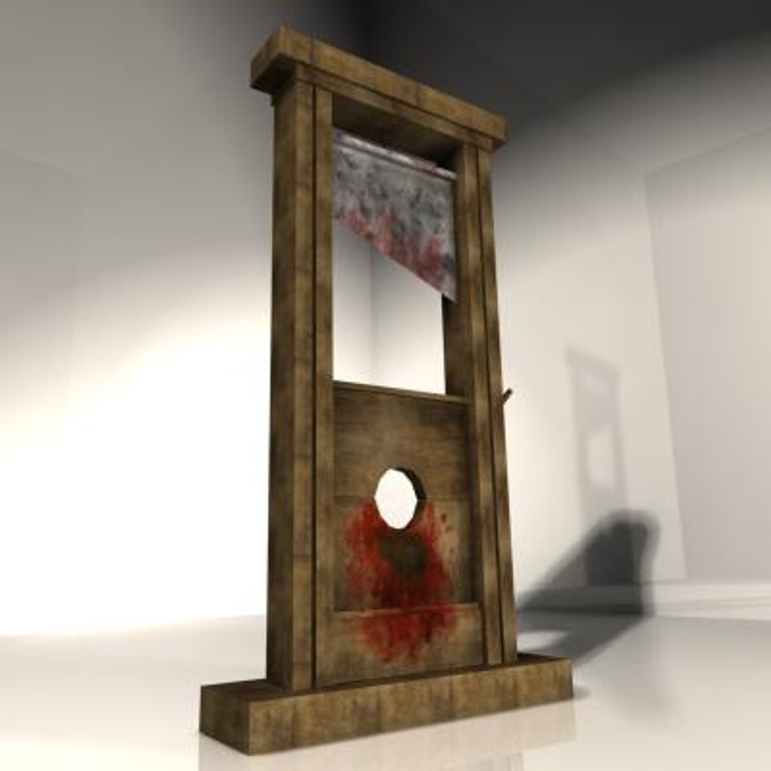 3d Model Guillotine