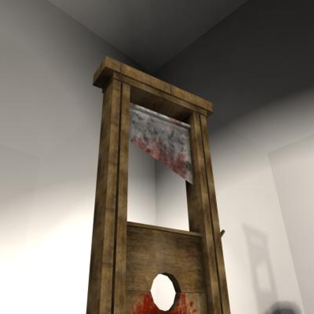 3d Model Guillotine
