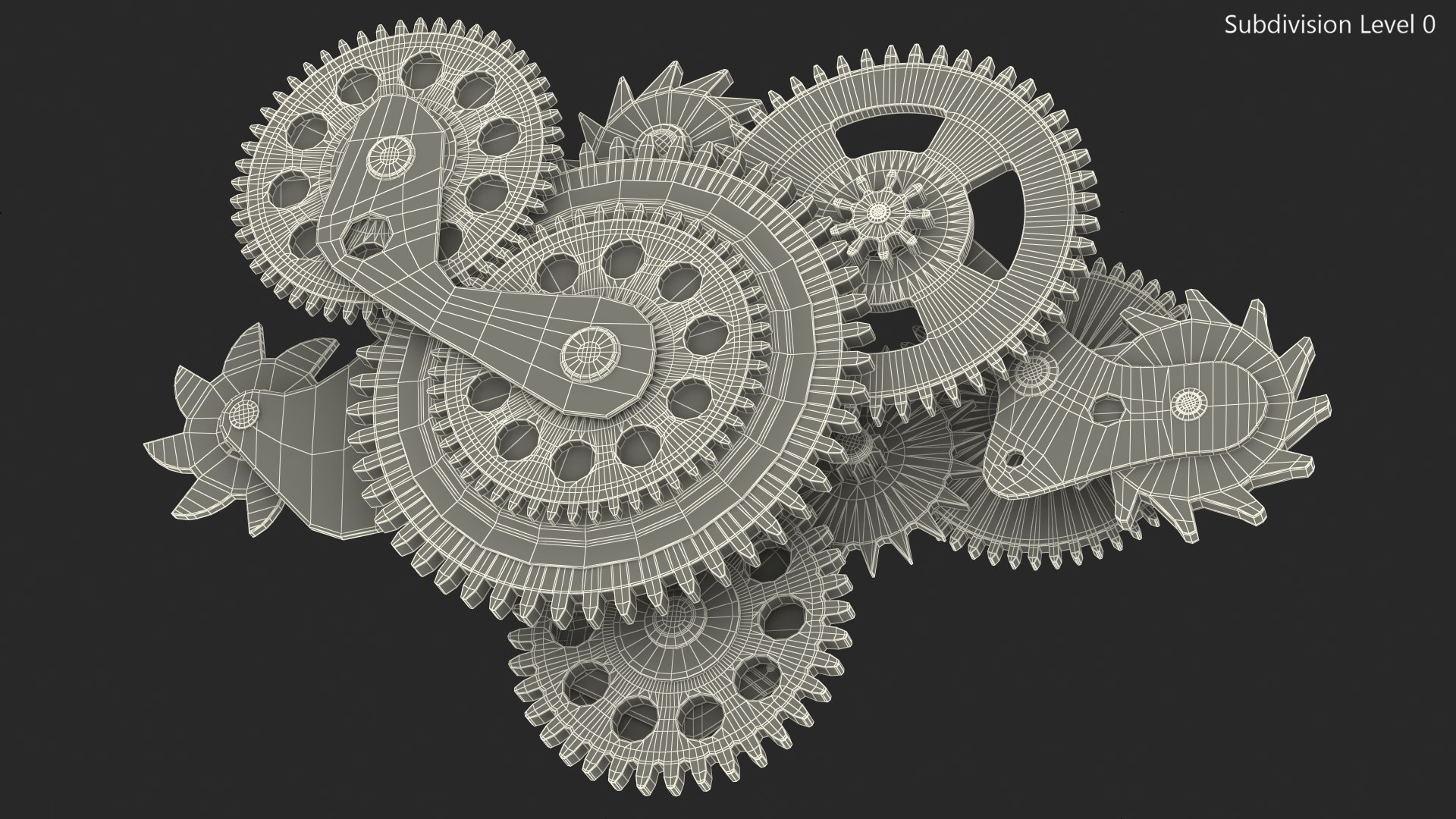 3D model cog gears - TurboSquid 1654458