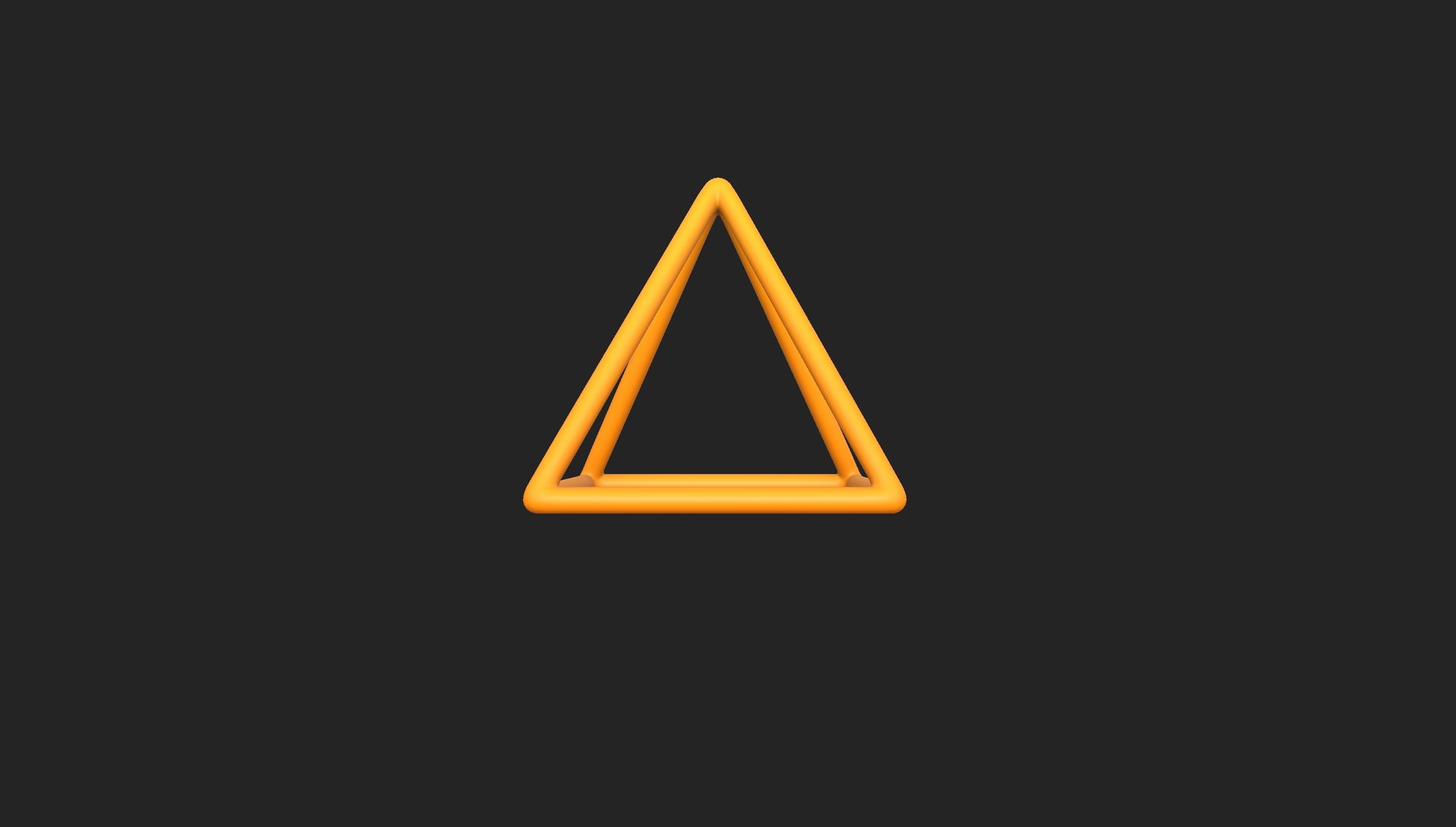 3D Cartoon Wire Pyramid Model - TurboSquid 2008190