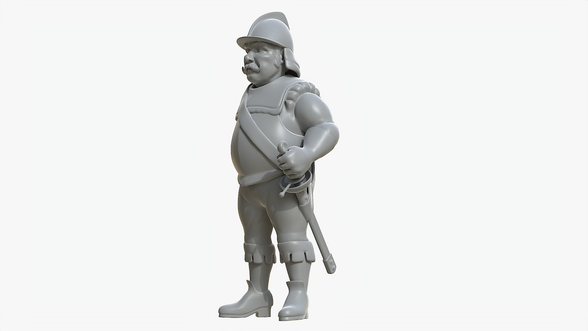 Guard 3D Model - TurboSquid 1918079