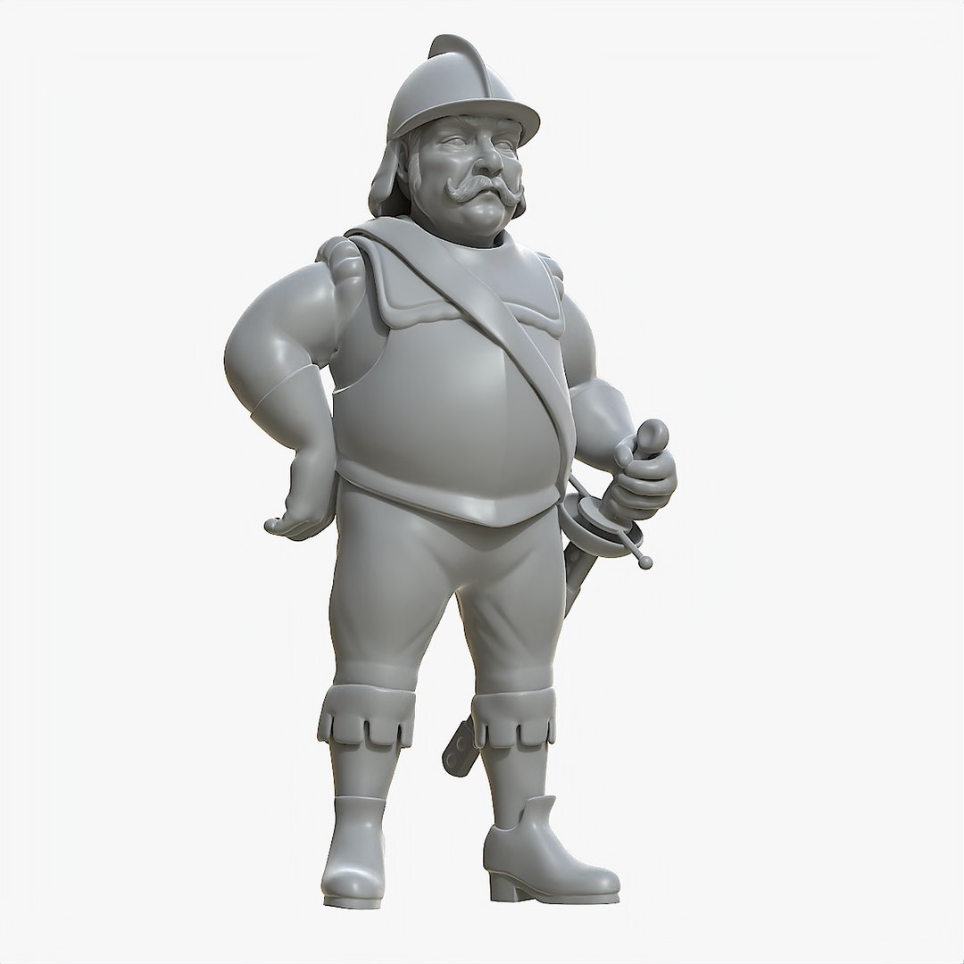Guard 3D Model - TurboSquid 1918079