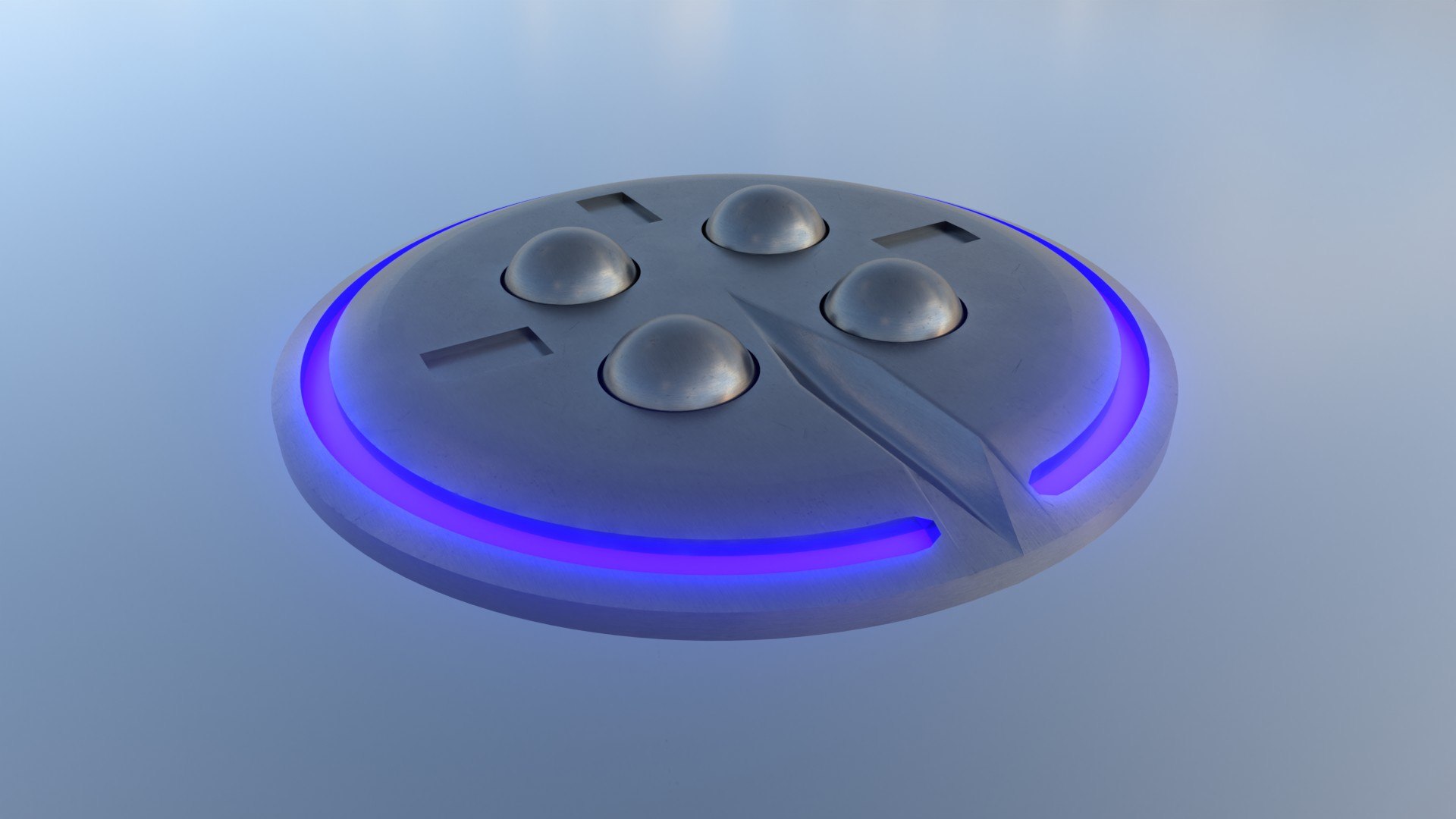 Sci-Fi Platform 3D - TurboSquid 2311636
