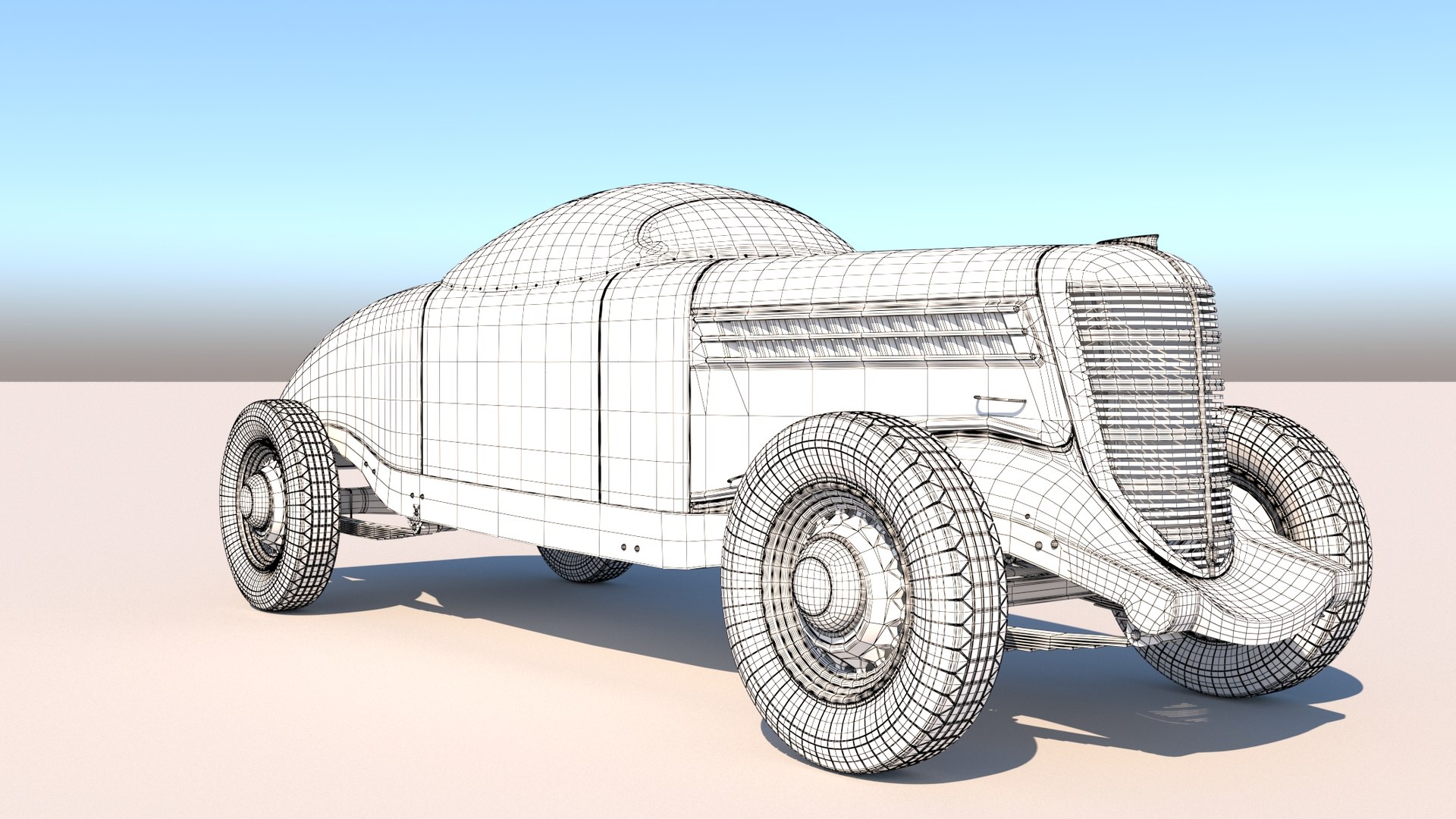 Gaz Gl1 Sport Car 3D Model - TurboSquid 1968946