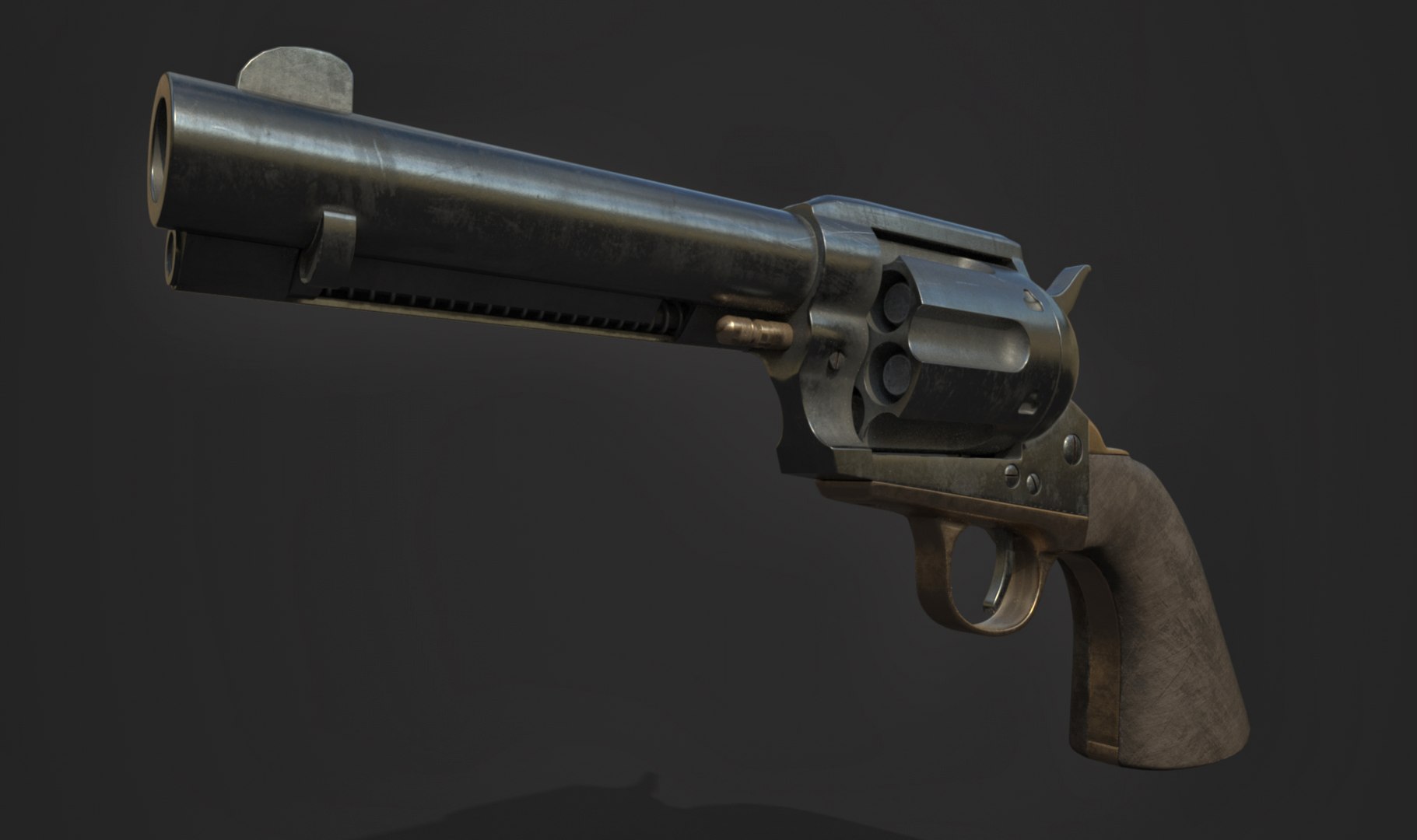 Colt Peacemaker 3d Model