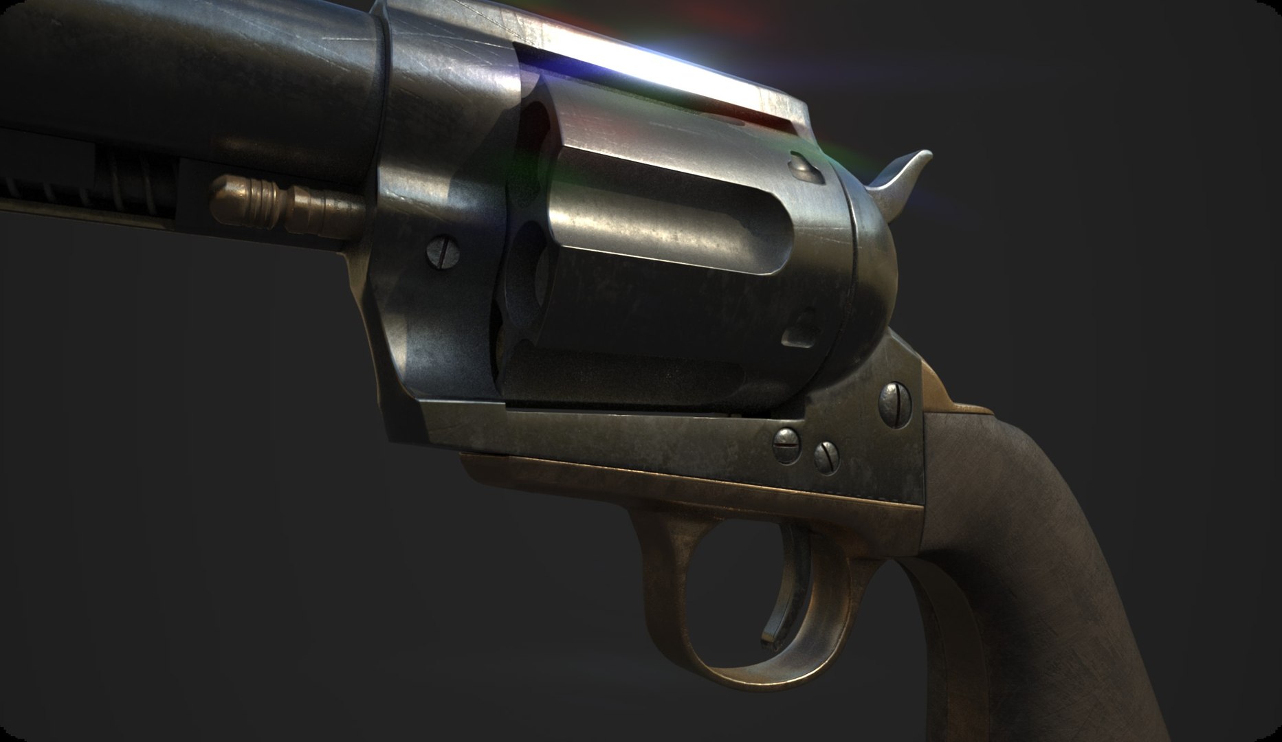Colt Peacemaker 3d Model