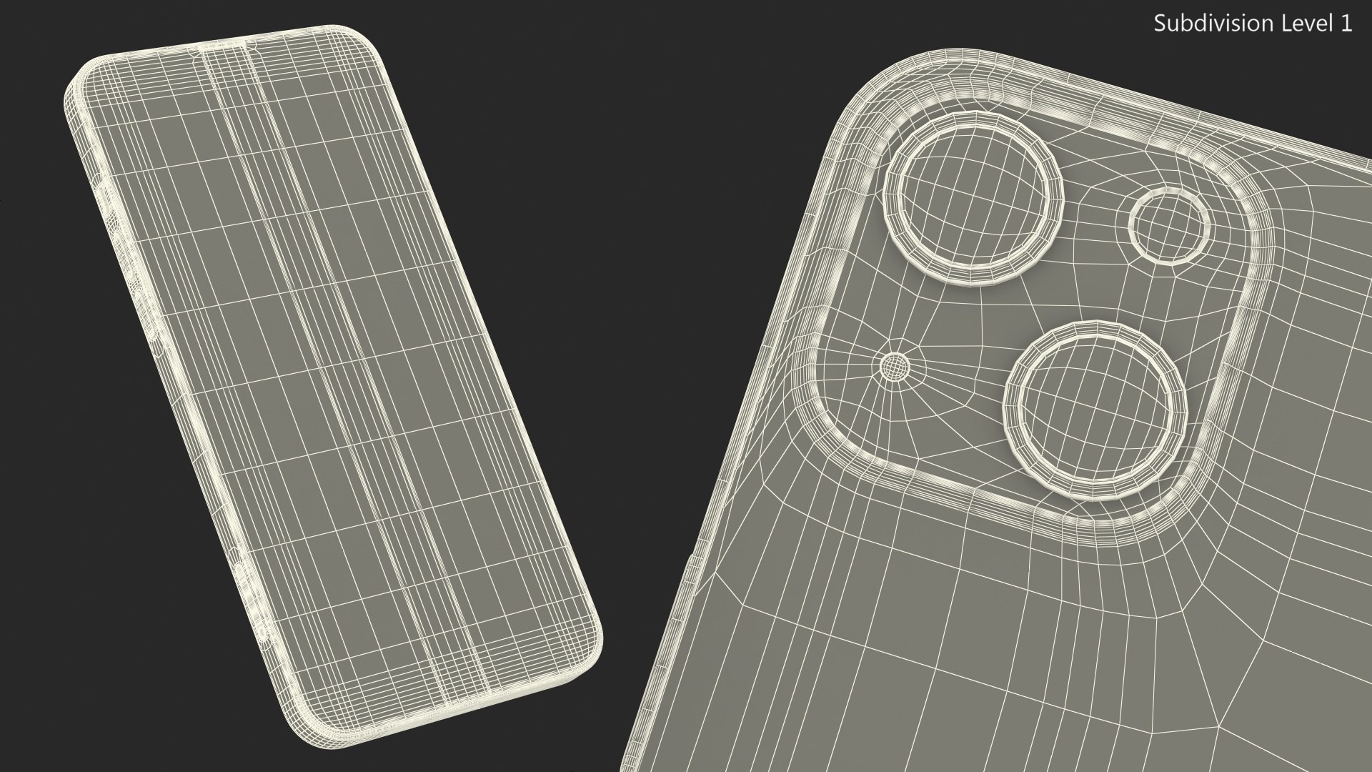 Apple iPhone 14 Plus Starlight 3D model - TurboSquid 1980616