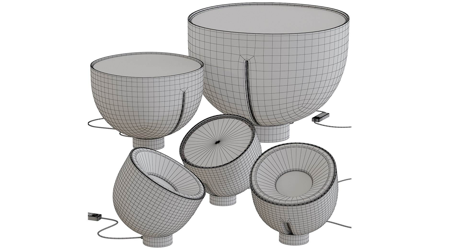 3D Vibia Plusminus Solo Table Lamp - TurboSquid 2338181